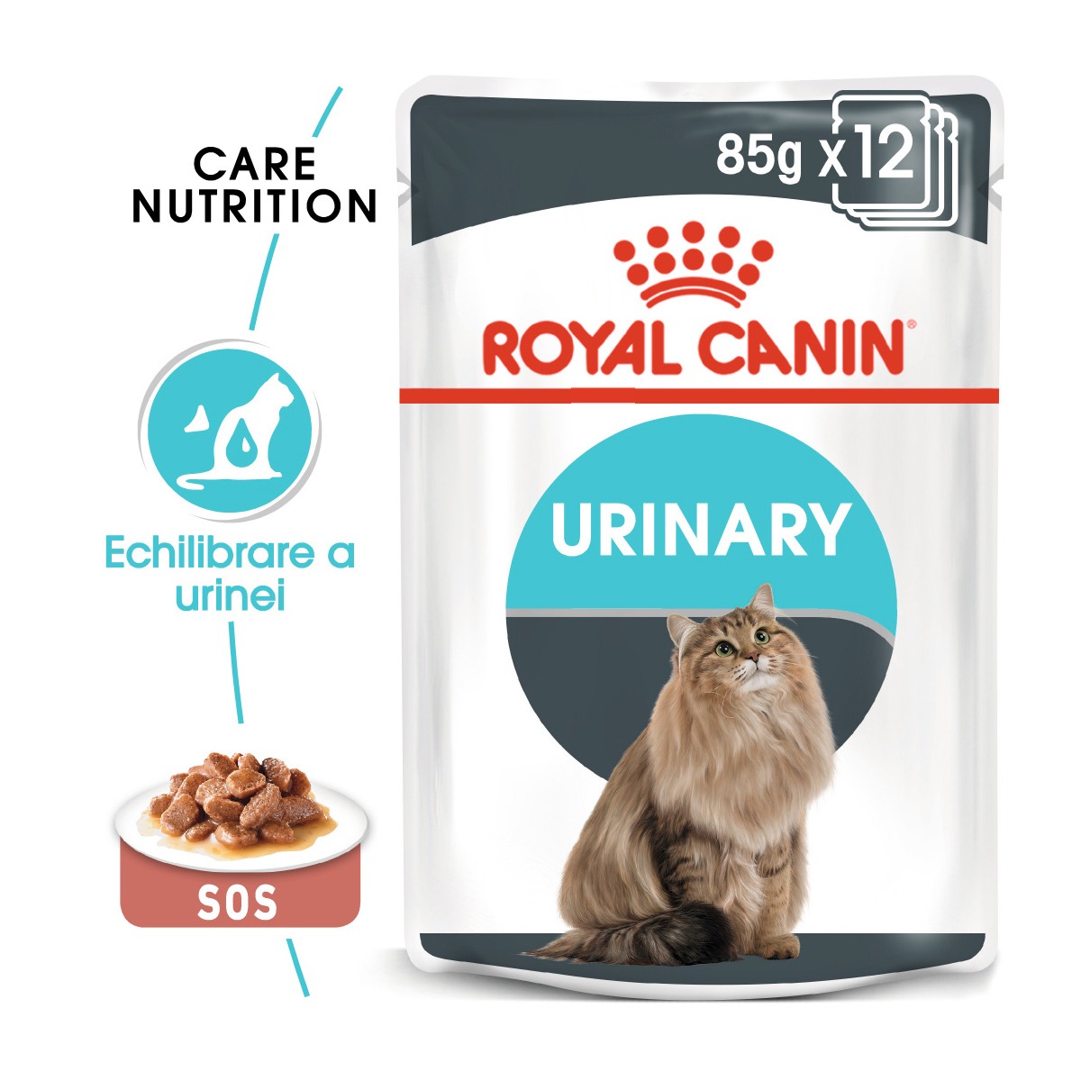 Royal Canin Urinary Care Pouch | Hrana pentru pisici cu probleme urinare